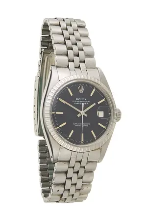 Rolex Datejust Watch With Confetti Dial