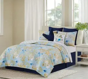 C&F HOME Belmont Reef Quilt Bedding Collection - Yellow