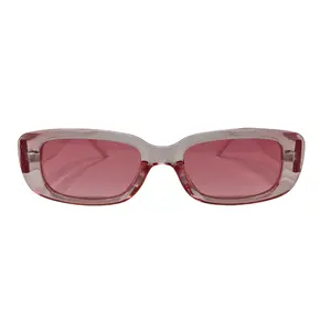 YOUZEY Polarized Lens Sunglasses - Pink Clear