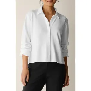 Eileen Fisher Pointed Collar Tops