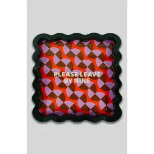 FURBISH Lacquer Tray - Leave By Nine