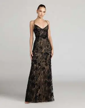 Lace-Up Back Evening Gowns