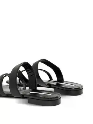 Manolo Blahnik Susa Strappy Sandals - Black