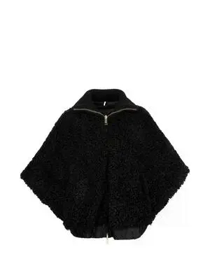Moncler Fleece Zip-up Cape