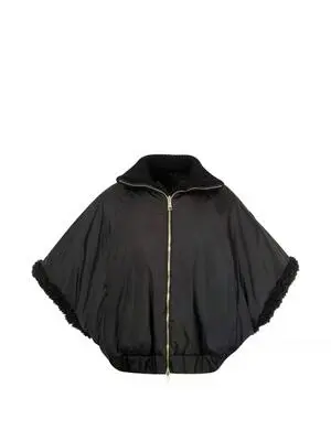 Moncler Fleece Zip-up Cape