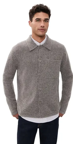 Nn07 Jonas Full Button Sweater