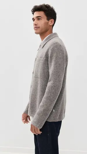 Nn07 Jonas Full Button Sweater