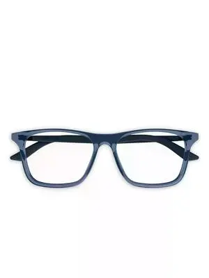 MONT BLANC EYEWEAR Square-frame Eyeglasses - Blue