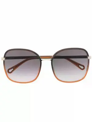Chloé Tinted Oversized Sunglasses - Black