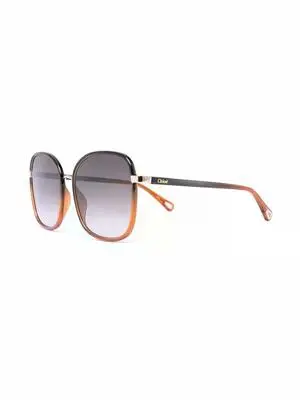 Chloé Tinted Oversized Sunglasses