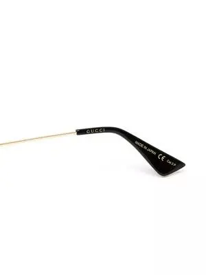 Gucci Pilot-frame Sunglasses - Black