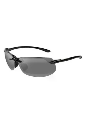 Maui Jim Rimless Curved Sunglasses