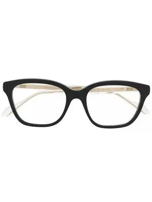 Gucci Acetate Frame Eyeglasses - Black