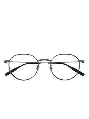 Montblanc Round-frame Glasses - Grey