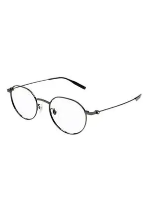 Montblanc Round-frame Glasses - Grey