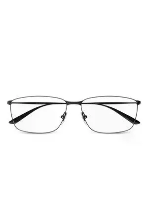 Balenciaga Rectangle Frame Eyeglasses - Black
