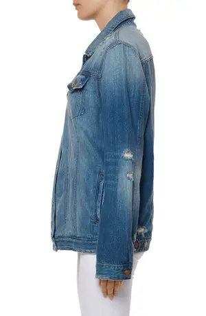 J Brand Cyra Oversized Denim Jacket