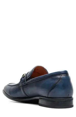 Florsheim Zaffiro Mock Toe Bit Loafer - Navy