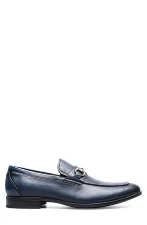 Florsheim Zaffiro Mock Toe Bit Loafer - Navy