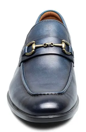 Florsheim Zaffiro Mock Toe Bit Loafer - Navy