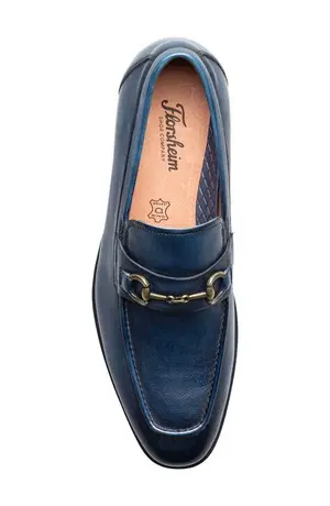 Florsheim Zaffiro Mock Toe Bit Loafer - Navy