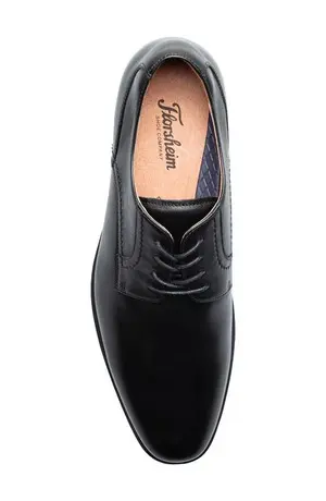 Florsheim Zaffiro Plain Toe Derby - Black