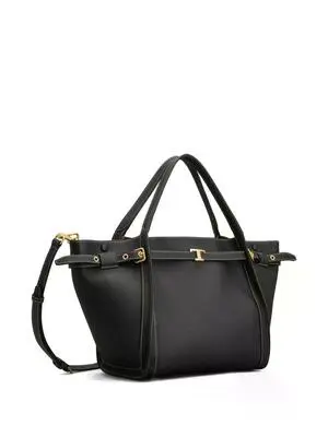 TOD'S Buckled Tote - Black