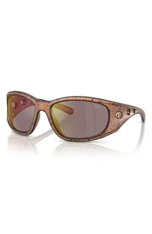 DIESEL® Mirrored Rectangular Sunglasses
