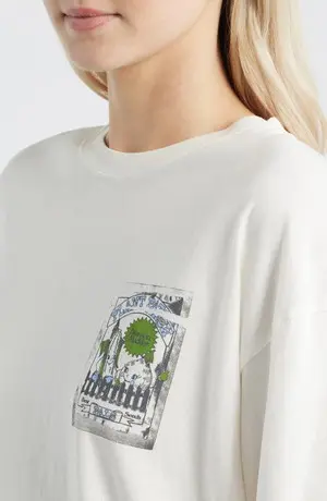 DAMSON MADDER Graphic Organic Cotton Top