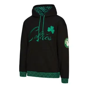 Mitchell & Ness Boston Celtics Vintage Heavyweight Hoodie - Black