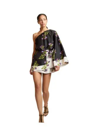 Cynthia Rowley One-shoulder Mini Dress