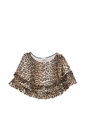 GANNI Nylon Mini Skirt - Multi