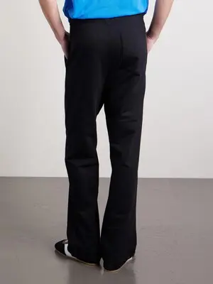Dries Van Noten Cotton-jersey Sweatpants - Black