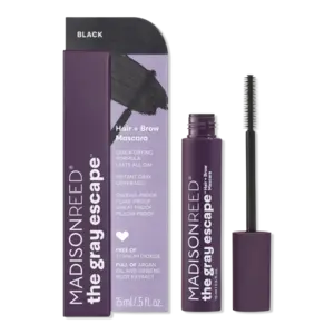 MADISON REED The Gray Escape Hair And Brow Mascara - Black