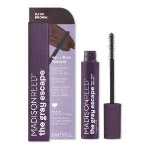 MADISON REED The Gray Escape Hair And Brow Mascara - Dark Brown