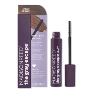 MADISON REED The Gray Escape Hair And Brow Mascara - Medium Brown