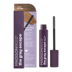MADISON REED The Gray Escape Hair And Brow Mascara - Light Brown