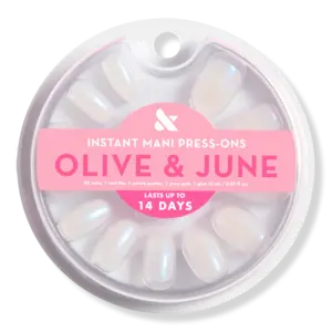 OLIVE & JUNE Instant Mani Press-on Nails Pink Goldfish - One-color