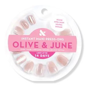 OLIVE & JUNE Instant Mani Press-on Nails Neutral Shimmer - One-color