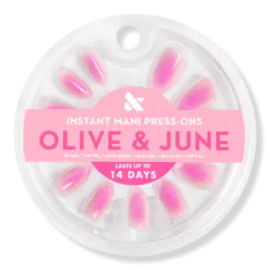 OLIVE & JUNE Instant Mani Press-on Nails Blush Aura - One-color