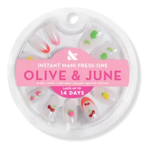 OLIVE & JUNE Instant Mani Press-on Nails Puffy Fruits - One-color