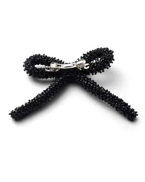 Prada Hair Clip With Crystals