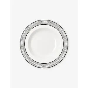 SERVICE PROJECTS The Samuel 230 Porcelain Deep Plate - White & Blue