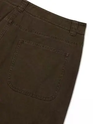 STUDIO TOMBOY Belt Loops Trousers - Brown
