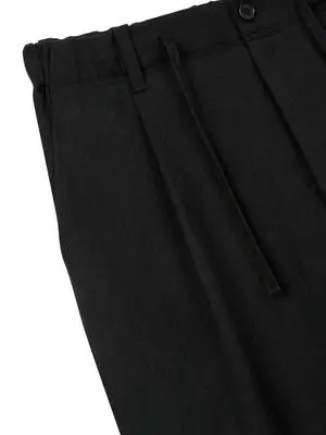 STUDIO TOMBOY Drawstring-waist Pleated Trousers