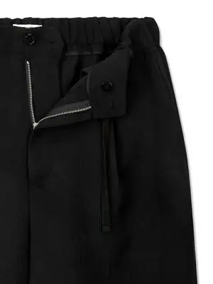STUDIO TOMBOY Drawstring Waist Pleated Trousers