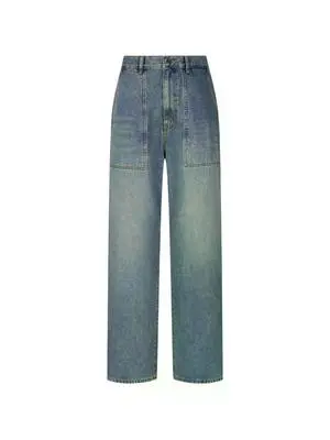 STUDIO TOMBOY Logo-patch Trousers