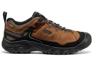 Keen Targhee Iv Waterproof Hiking Shoe - Bison/black