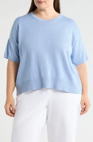 Eileen Fisher Crewneck Knit Top