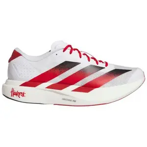 Adidas Nebraska Huskers Adizero Evolution Sl Running Shoes - White